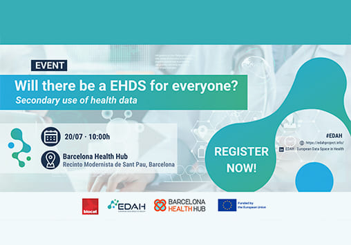 Explore secondary use of health data with Biocat at the BHH ...