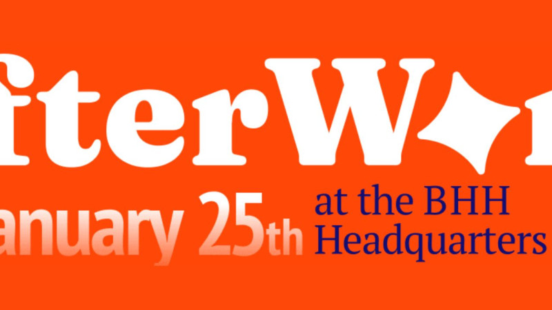 Let's welcome the new year at the next BHH Afterwork