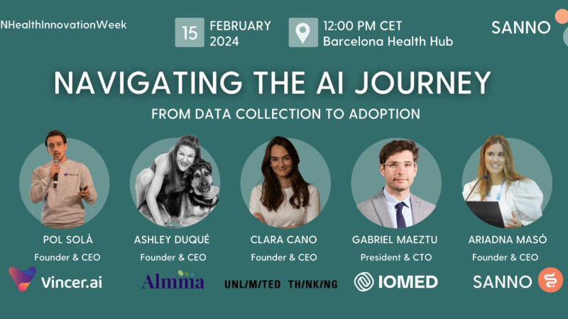 Attend the "AI in Healthcare: From Data Collection to Adoption" panel