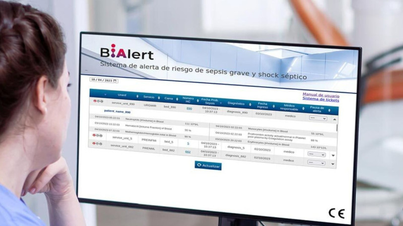 BIAlert Sepsis obtains CE marking as a medical device